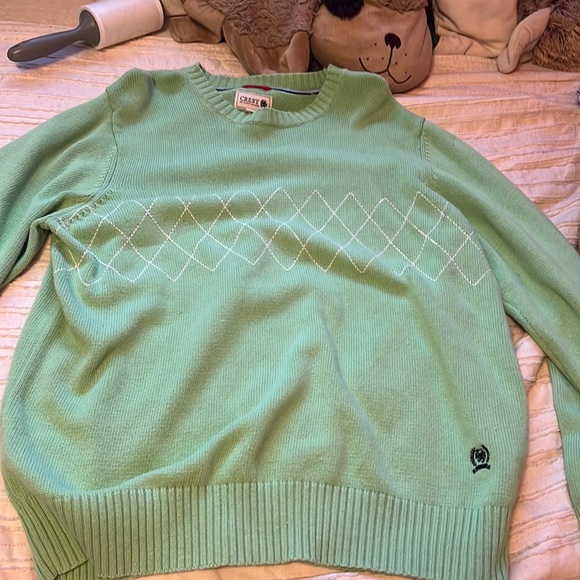 Tommy Hilfiger | Sweaters | Vintage Mens Crest By Tommy Hilfiger Light ...